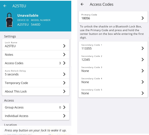 Creating a Primary Code for Ongoing Access – Master Lock Connected Products